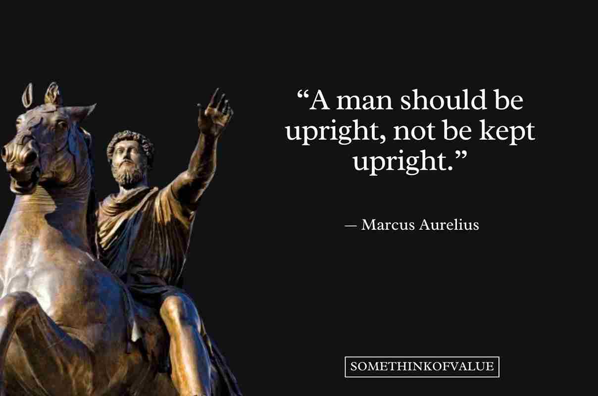 130 Best Marcus Aurelius Quotes about Stoicism & Life - Some Think Of Value